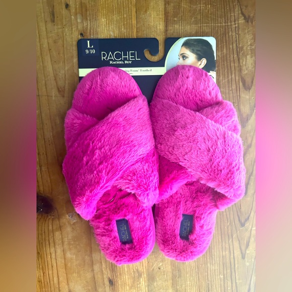 RACHEL Rachel Roy | Shoes | Pink Plush Slippers | Poshmark